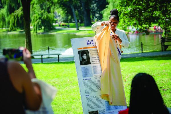 Dorchester Reporter: Women’s Equality Day marked at Public Garden ...