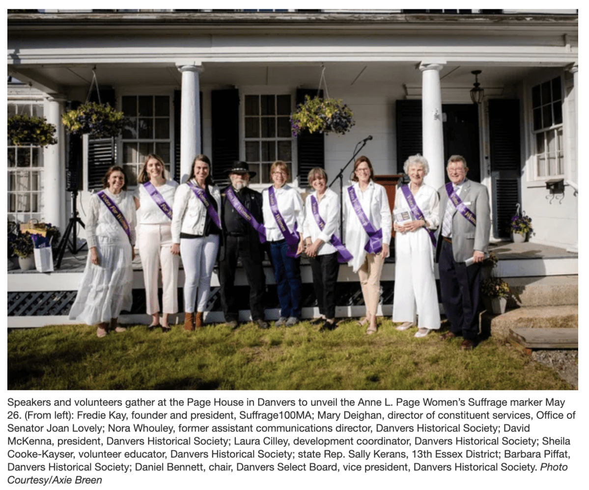 Herald Citizen: Danvers' Anne L. Page was a trailblazer. Now, she's ...